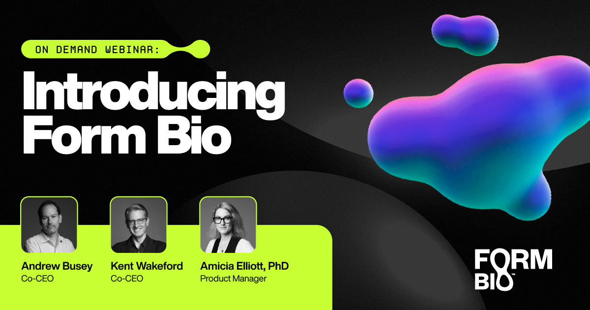 Webinar - Introducing Form Bio